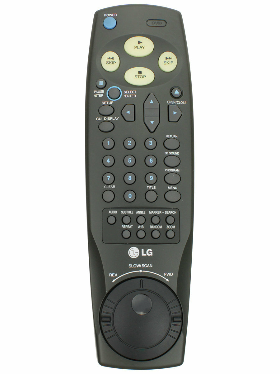 Пульт к LG 6870R1198AA DVD с шатлом