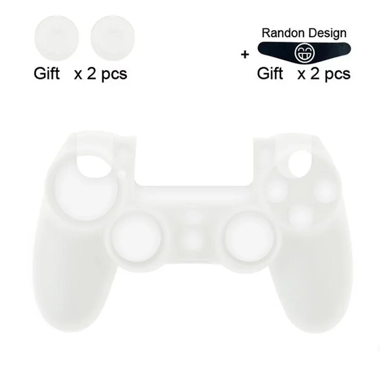 Силиконовый защитный чехол DATA FROG для контроллера PS4, противоскользящий чехол для PS4 Pro/PS4, тонкий геймпад