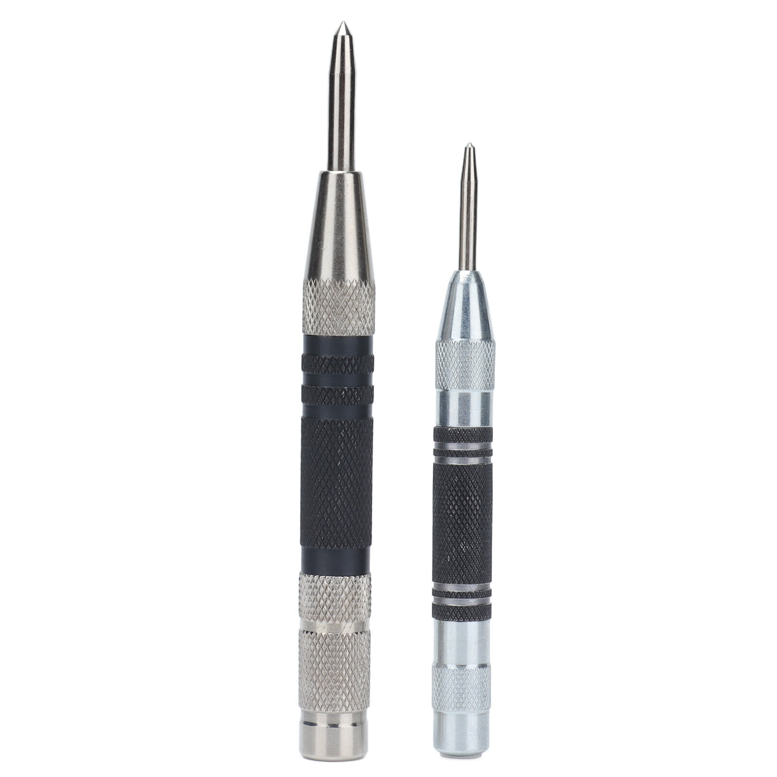 2pcs Center Punch Автоматическое отверстие для перфоратора регулируемого натяжения