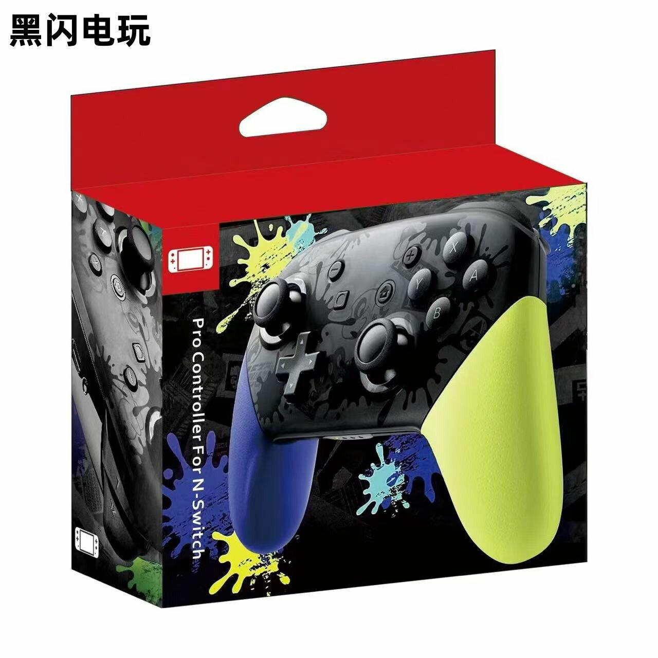 Контроллер Switch Pro, совместимый с Nintendo, с функцией движения, NFC, Tears of the Kingdom, Steam/PC/Yuzu, полная функциональность