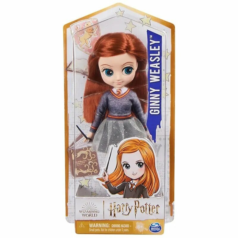 Wizarding World Harry Potter Doll Toy / Детский Подарочный Набор Из 8-дюймовых Кукол С Модной Одеждой, Волшебной Палочкой И Другими Аксессуарами, Подходит Для Детей От 6 Лет И Старше, Гарри Поттер