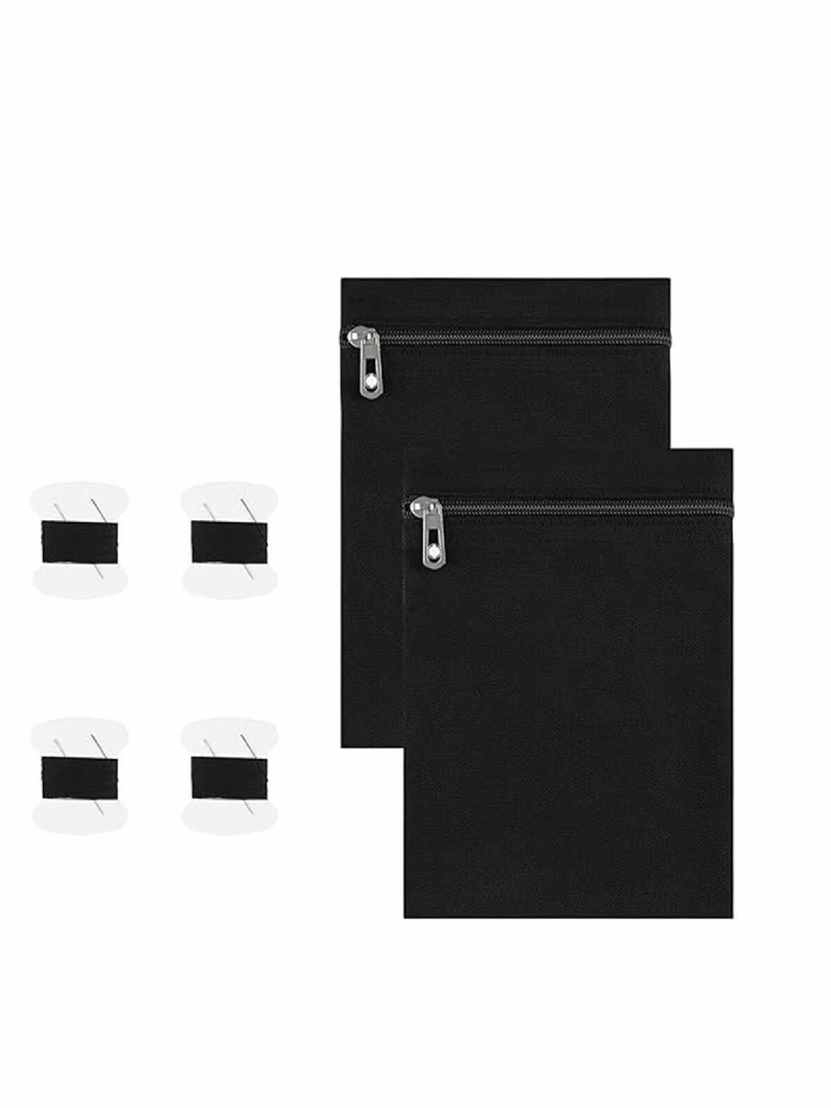 Скрытые карманы с молнией для курток