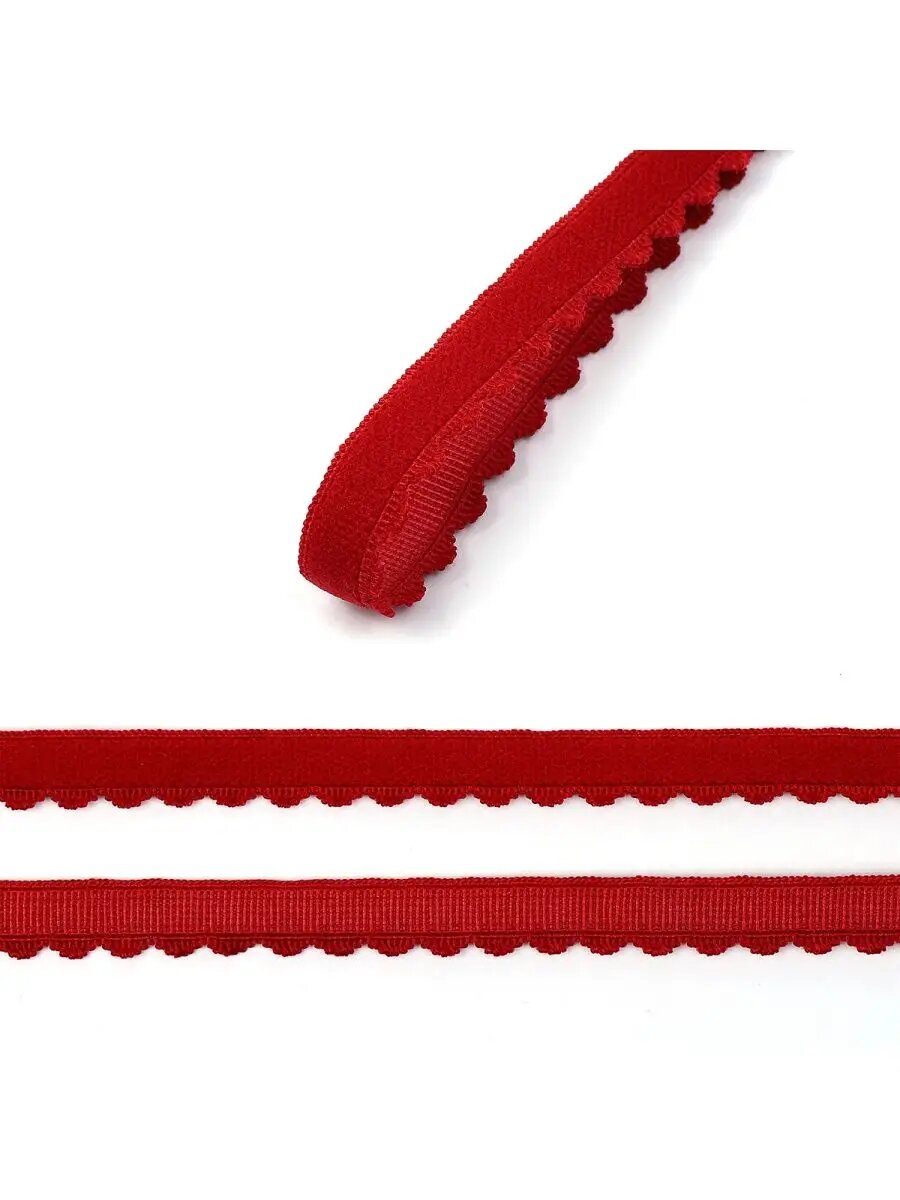 Резинка бельевая отделочная для шитья рукоделия 10 мм 20м