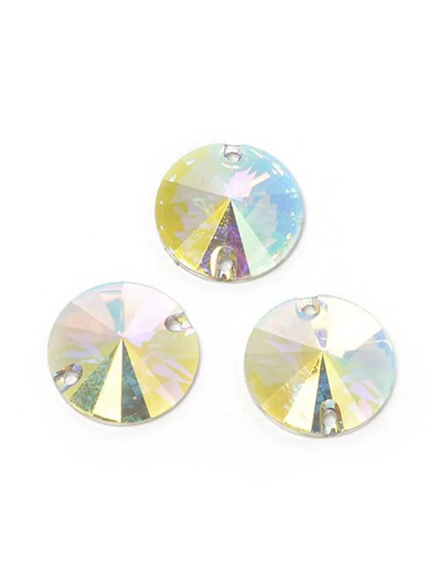 Стразы пришивные акриловые 16 мм уп.5шт