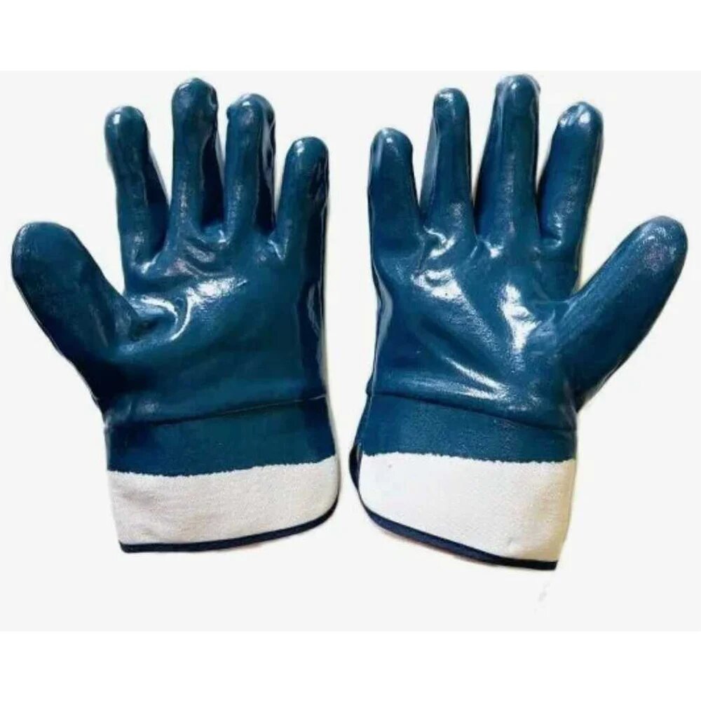 Перчатки нитриловые грипсо полный облив, манжет-крага, р.10.5 10 пар GP0533-10