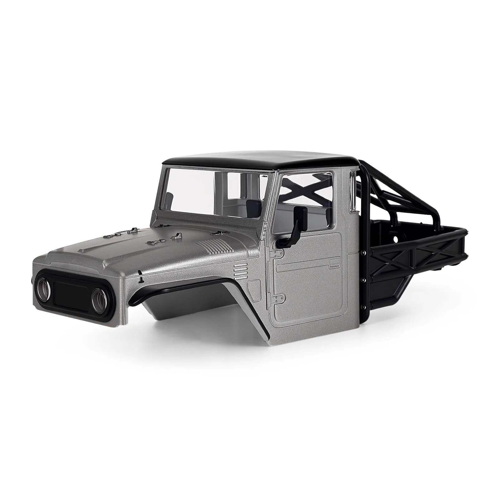 INJORA Корпус для RC SCX24, серый, полугрузовик