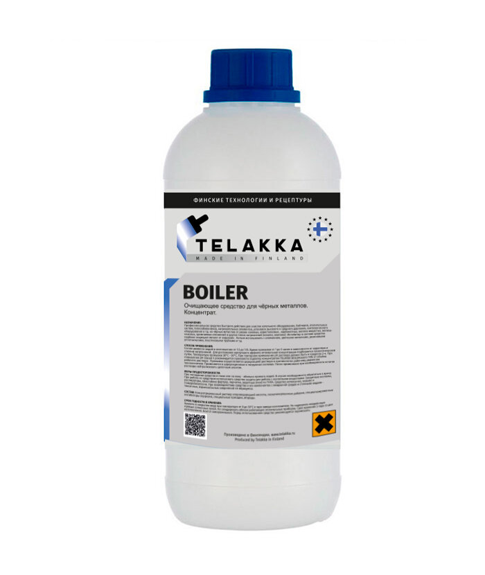 Средство для промывки теплообменников, бойлера, системы отопления TELAKKA BOILER 1л
