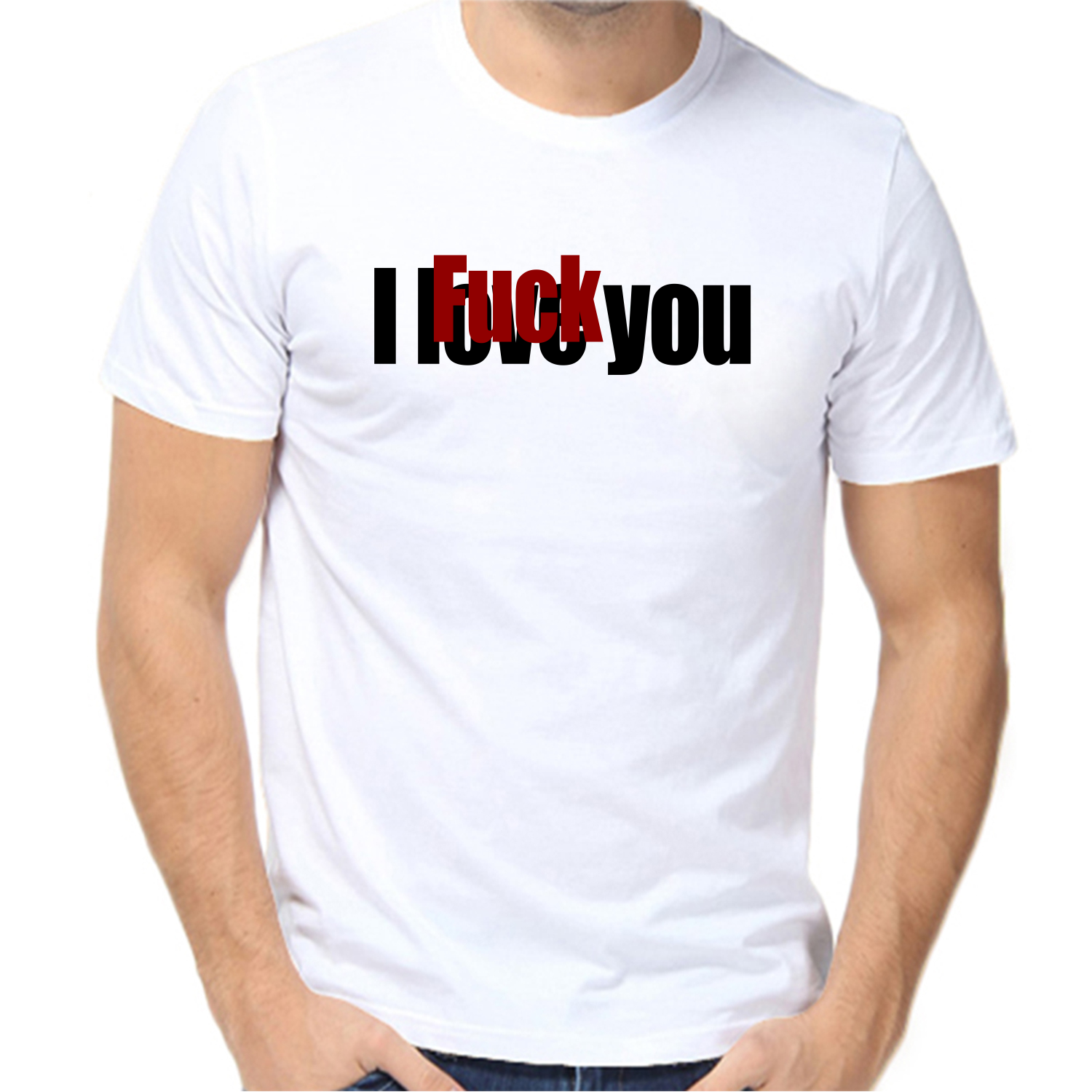 Футболка I love you