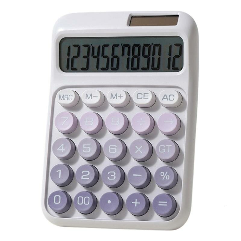 Эргономичный 12-разрядный калькулятор, Фиолетовый
