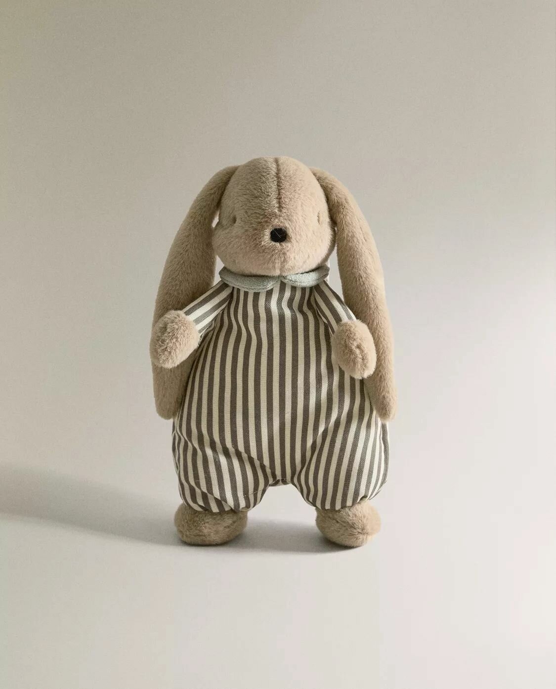 Игрушка мягкая ZARA HOME "Плюшевый кролик", с музыкой, хлопок, полиэстер, бежевая