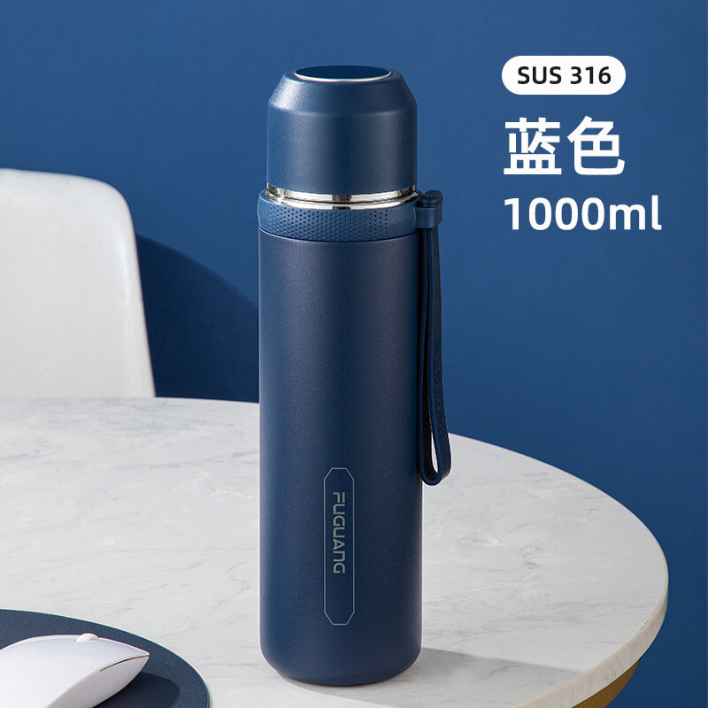 Оптовая продажа изолированных кружек Fuguang из нержавеющей стали 316 для мужчин и женщин, большая емкость для воды для студентов, портативная подарочная кружка для активного отдыха