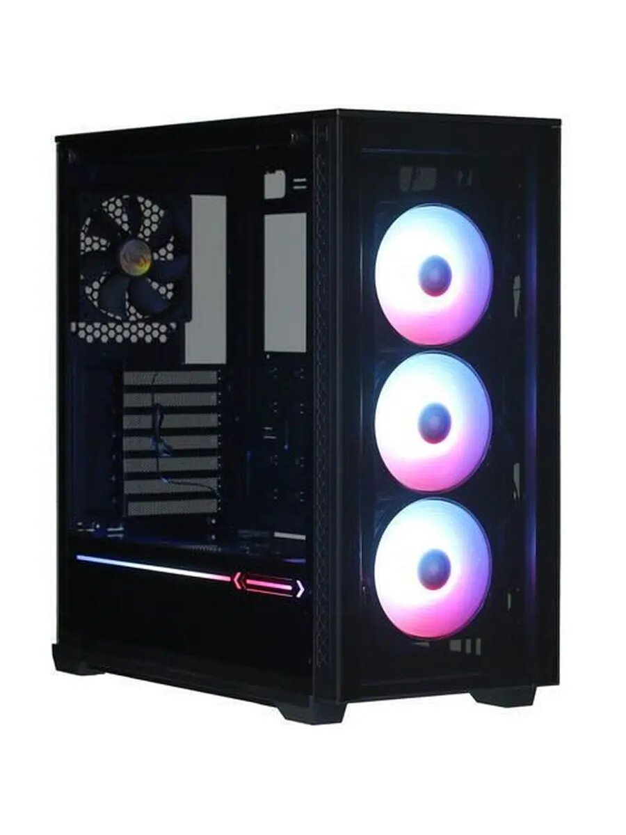 Корпус MATREXX 70 3F DP-ATX-MATREXX70-BKG0P-3F черный