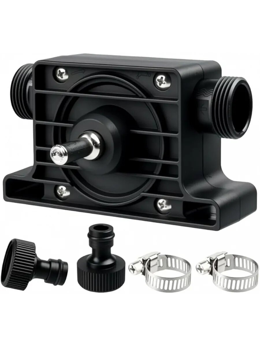 Насос для дрели 2025 самовсасывающий переносной для воды бен