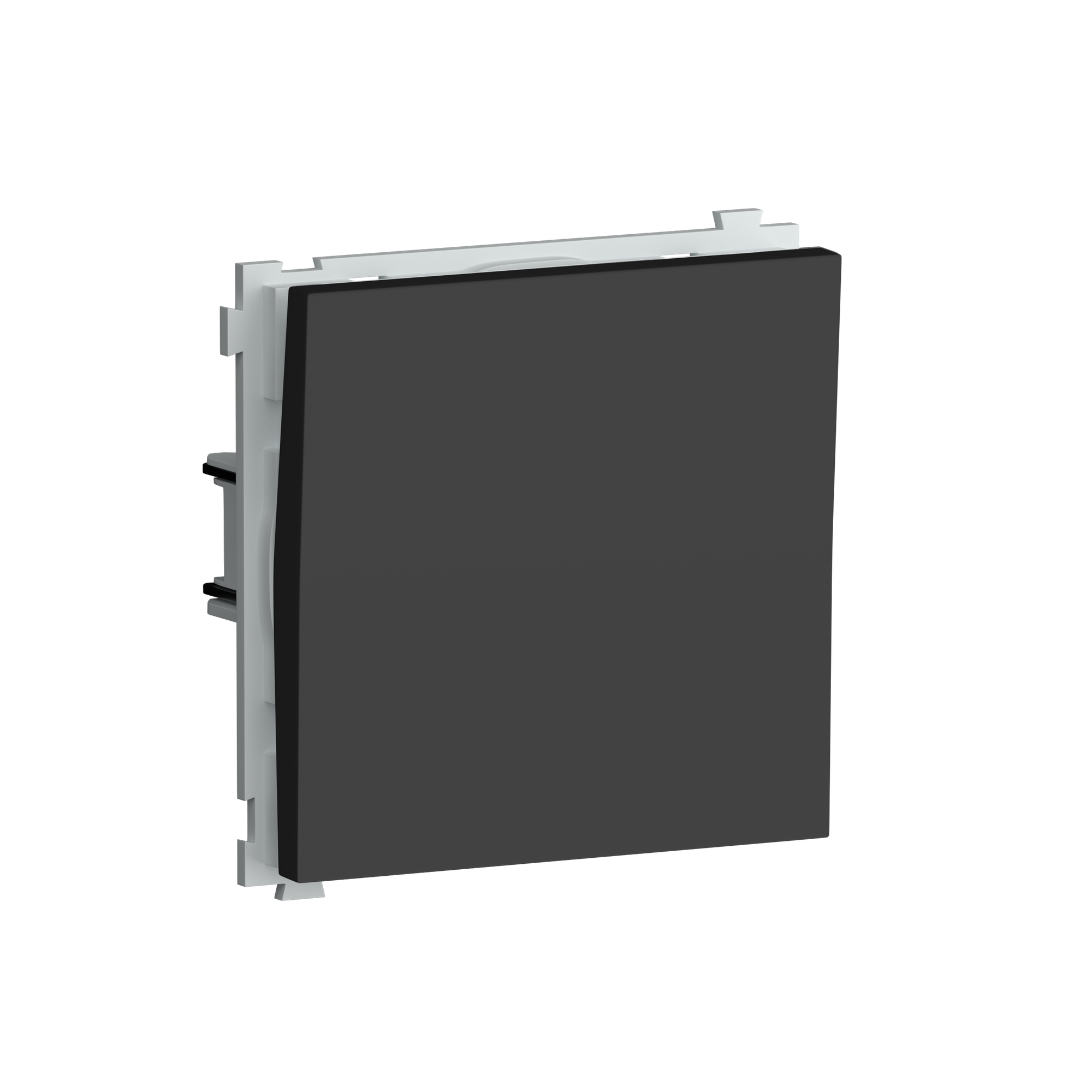 Выключатель 1-клавишный 10A 250В, цвет чёрный, серия R98, Donel