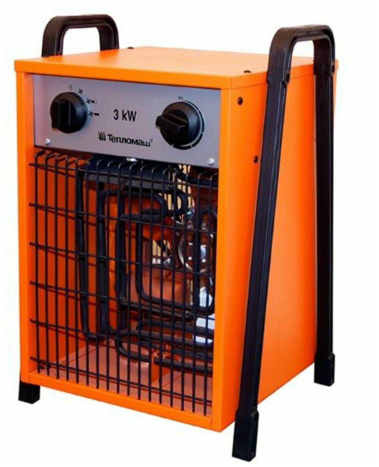 Тепловая пушка Тепломаш КЭВ 3С41, электрическая, напольное размещение, корпус из оцинкованной стали