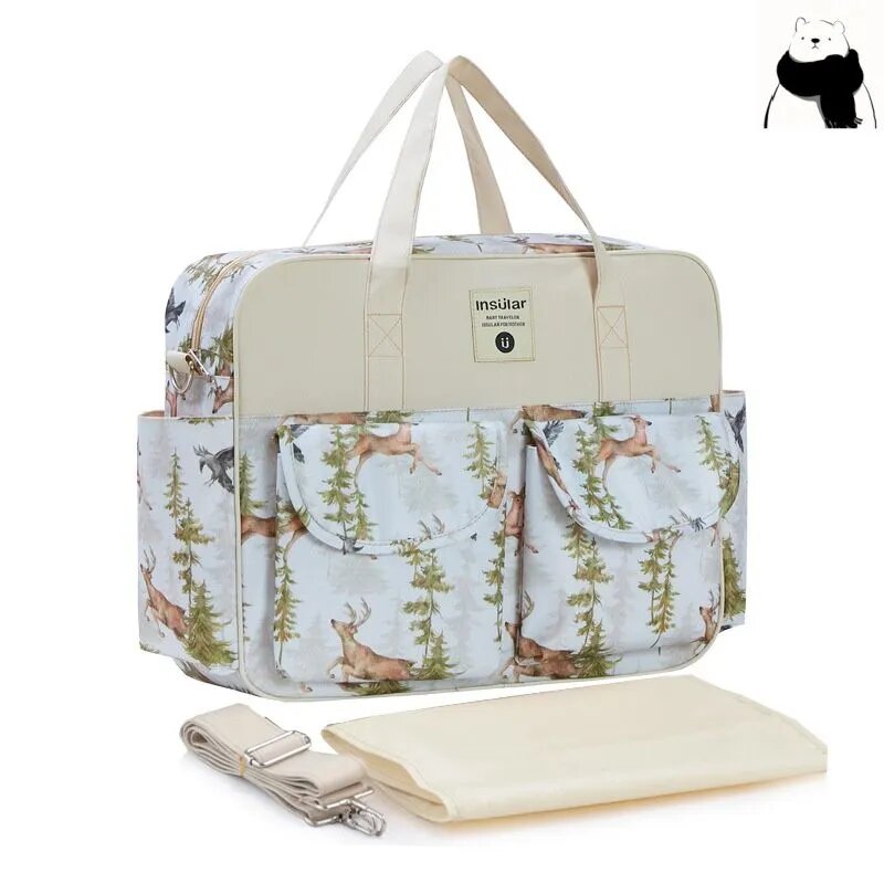 Diaper bag Сумка органайзер для коляски и мамы с термокарманами
