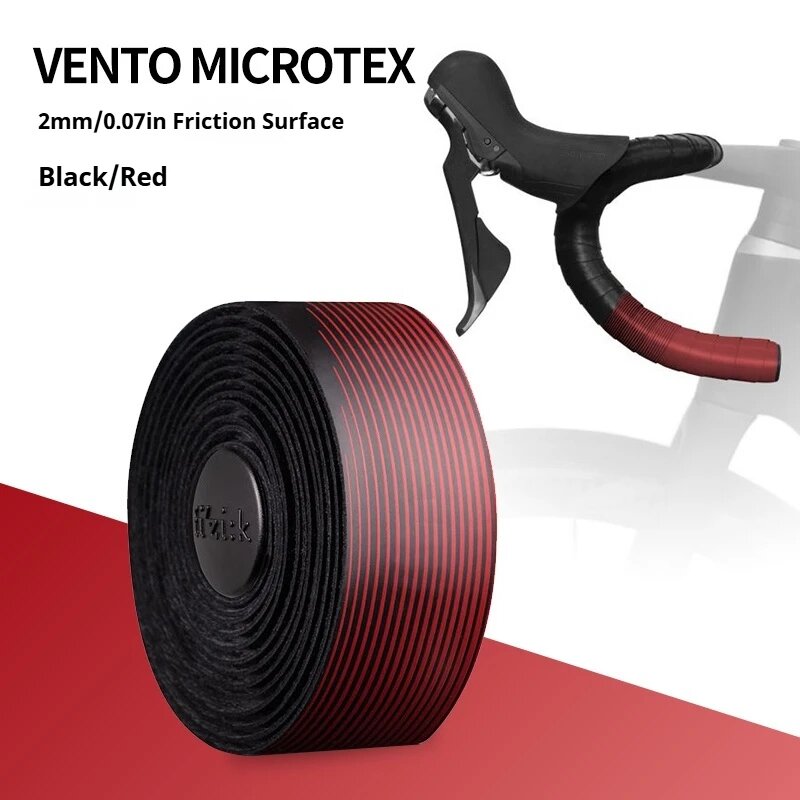 Fi'zi: k Vento Microtex лента для руля Black/Red
