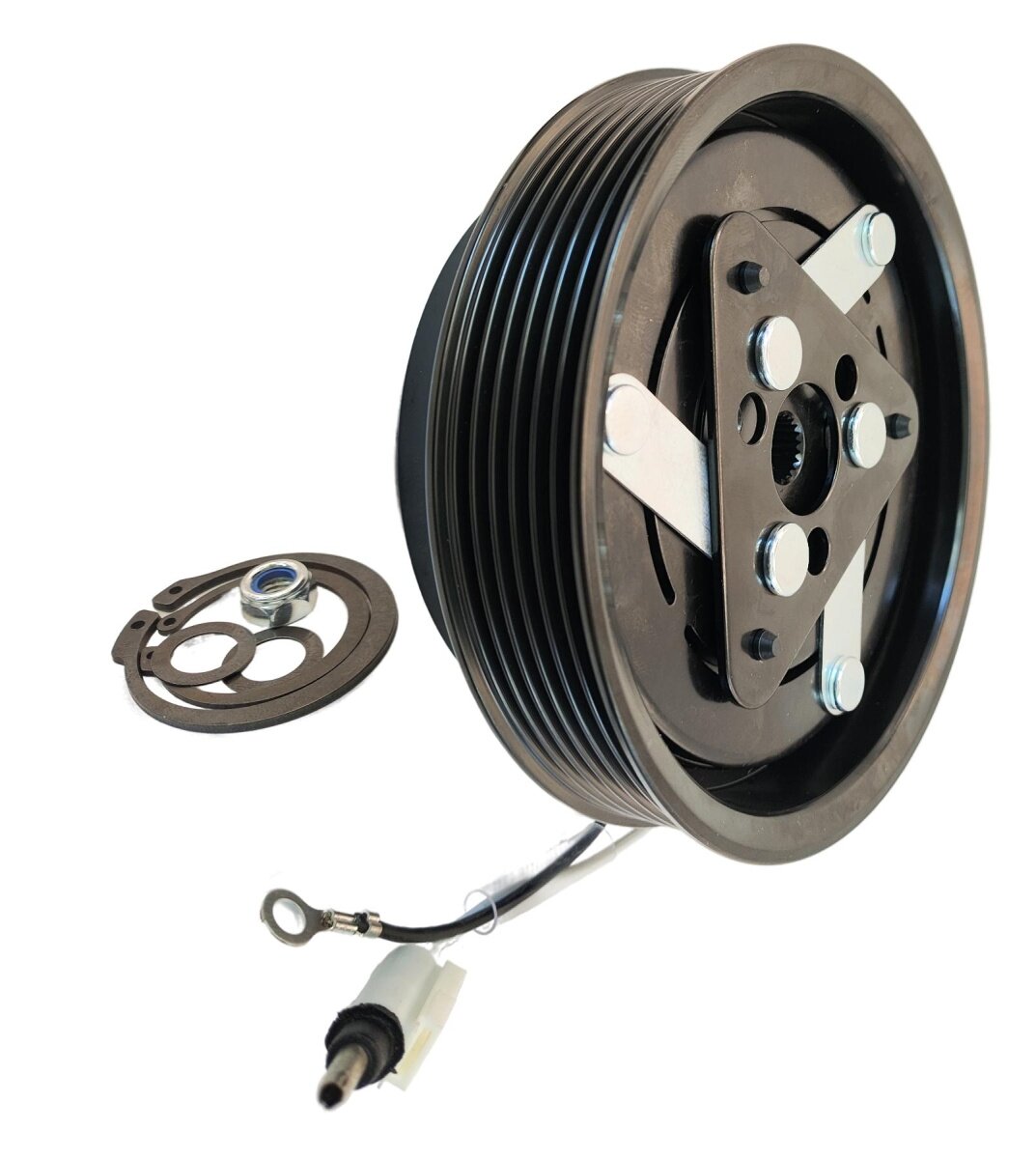 Муфта кондиционера Renault Logan 1, Nissan Almera G15, Sandero 1 1.4, 1.6; 2763000Q3G, 926000097R