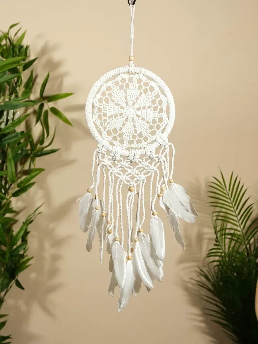 Ловец снов Белый цветочек