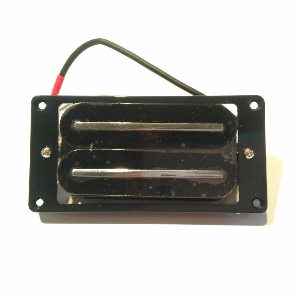Artec HBLC-A-BK/B (R) Super Power звукосниматель хамбакер, бриджевый, алнико 5, черный, рамка