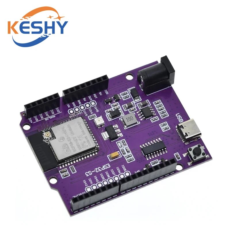 ESP32-S3 WiFi+Bluetooth Модуль D1 R3, Цвет N16R8