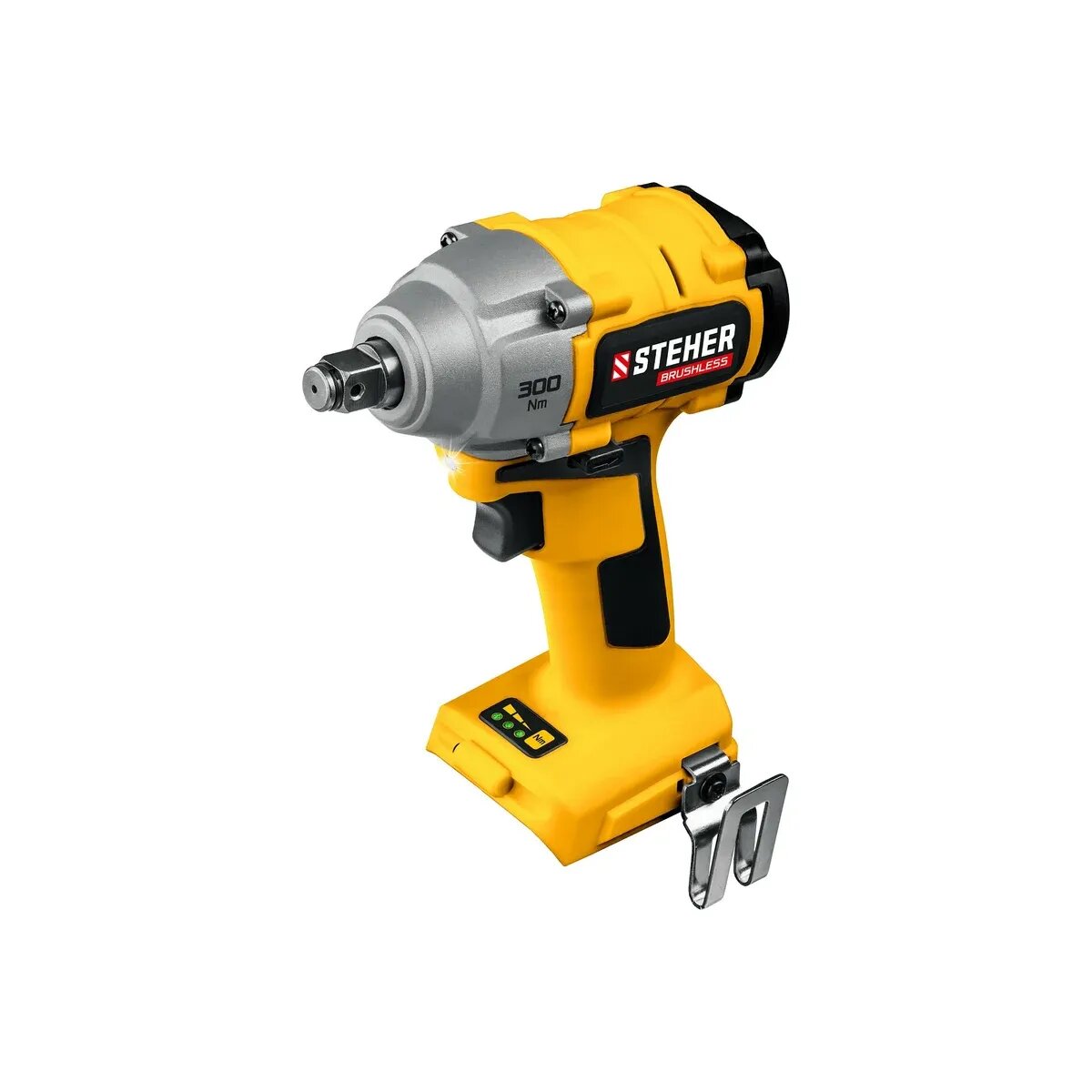 Гайковерт аккумуляторный Steher CWB-300, 20В, без АКБ, желтый