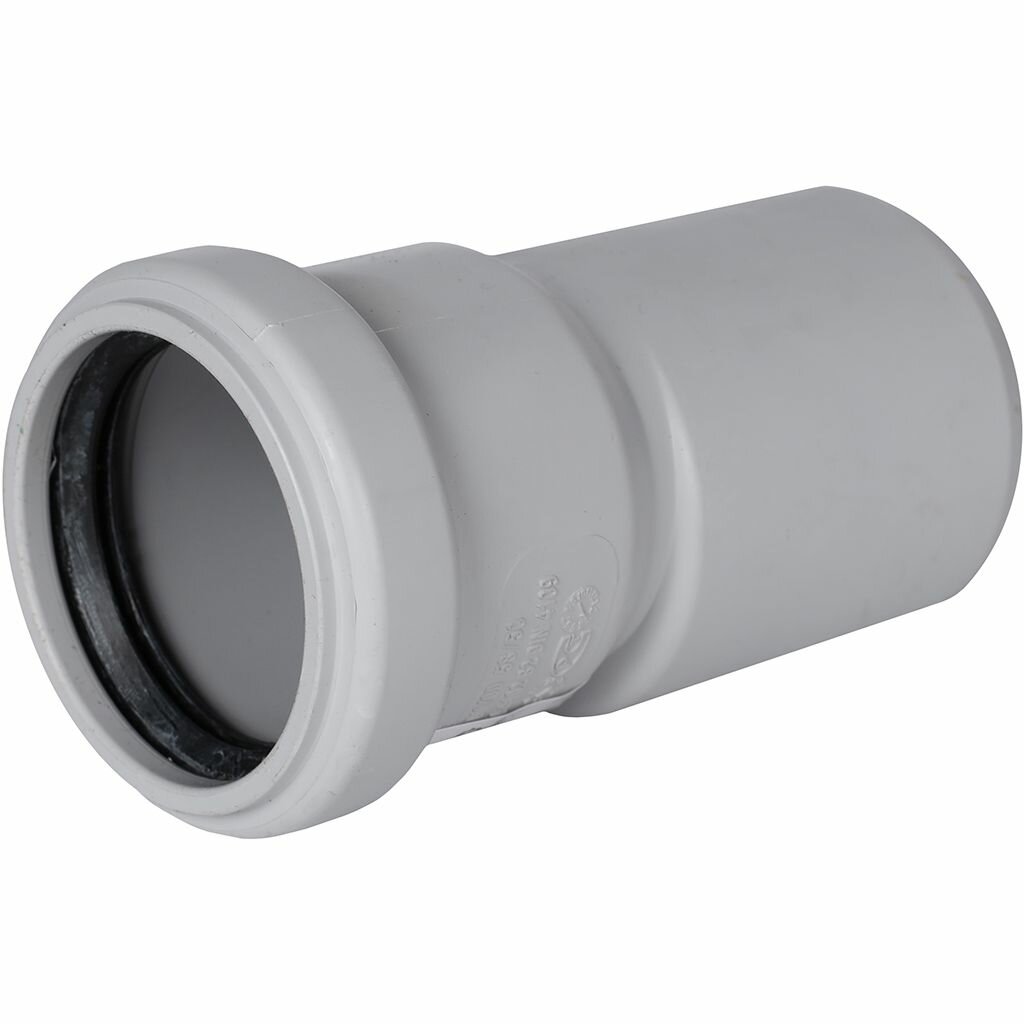 Переход эксцентрический канализационный STOUT бесшумный D 58 х 50 мм SKB-0013-005850