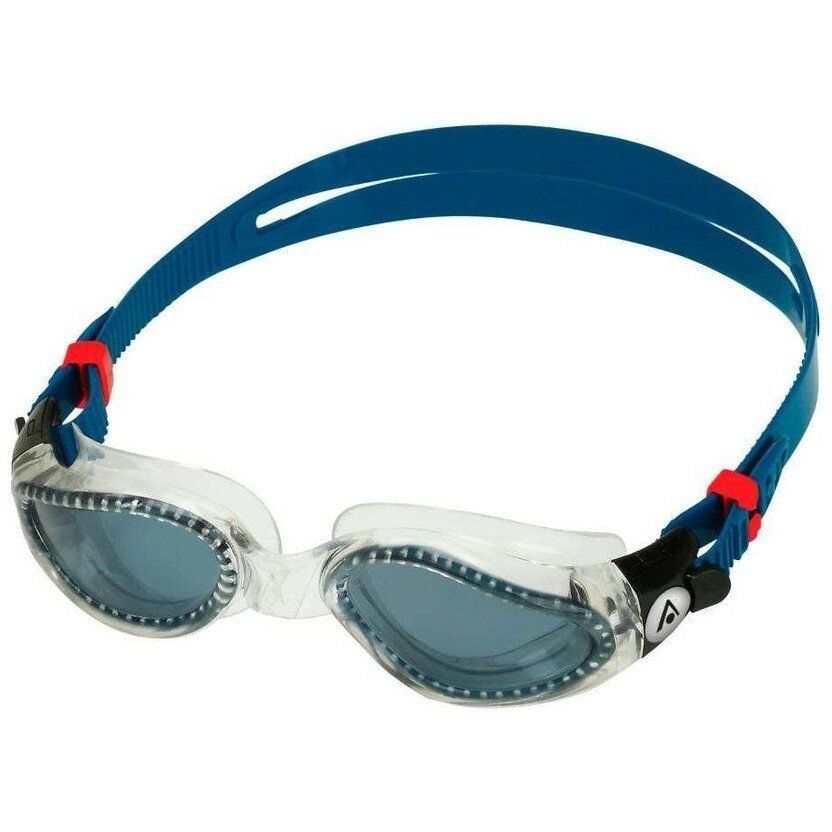 Очки для плавания Aqua Sphere Kaiman (темные линзы), clear/petrol (clear/petrol)