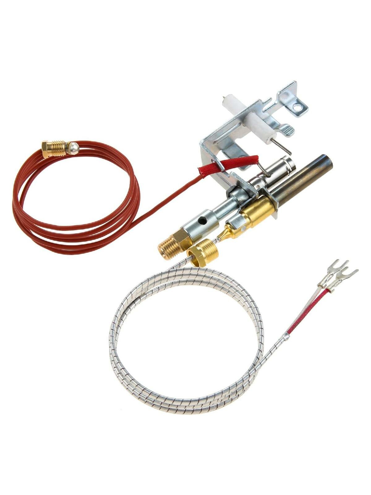 Природный газ газовый клапан регулирования температуры длительного открытого пламени в сборе с воспламенителем для камина в сборе с воспламенителем