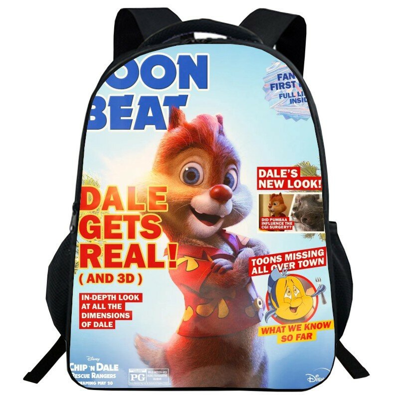 2026 Новый печатный рюкзак Qiqi и Didi, мультяшный милый периферийный школьный рюкзак для мальчиков и девочек в детском саду и начальной школе