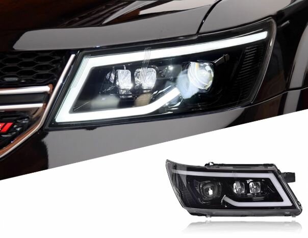 Светодиодные фары для Dodge Journey 2008-2019 JCUV — передние автомобильные фары для замены, установки и тюнинга