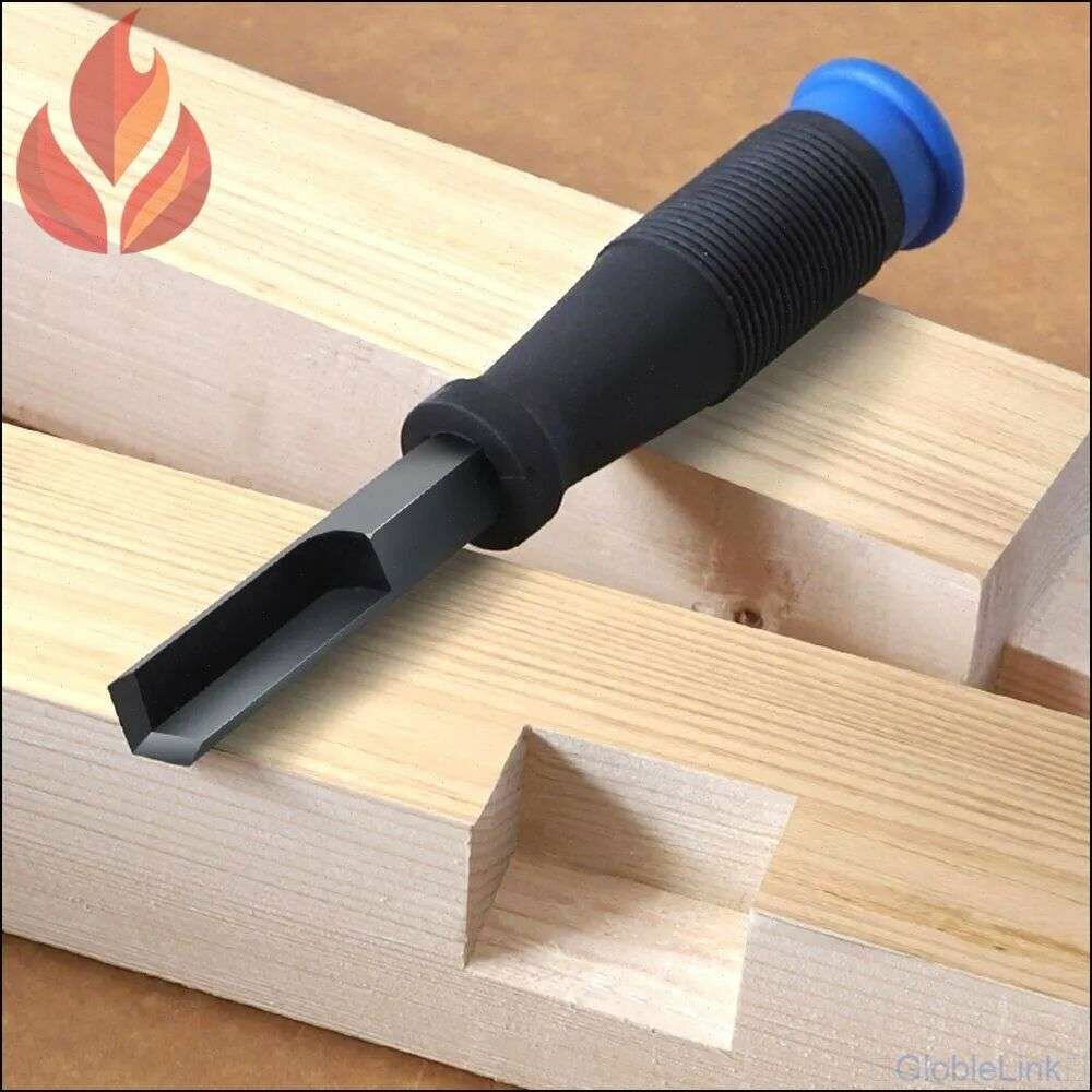 Угловое долото 90 с прочной пластиковой ручкой из высокоуглеродистой стали