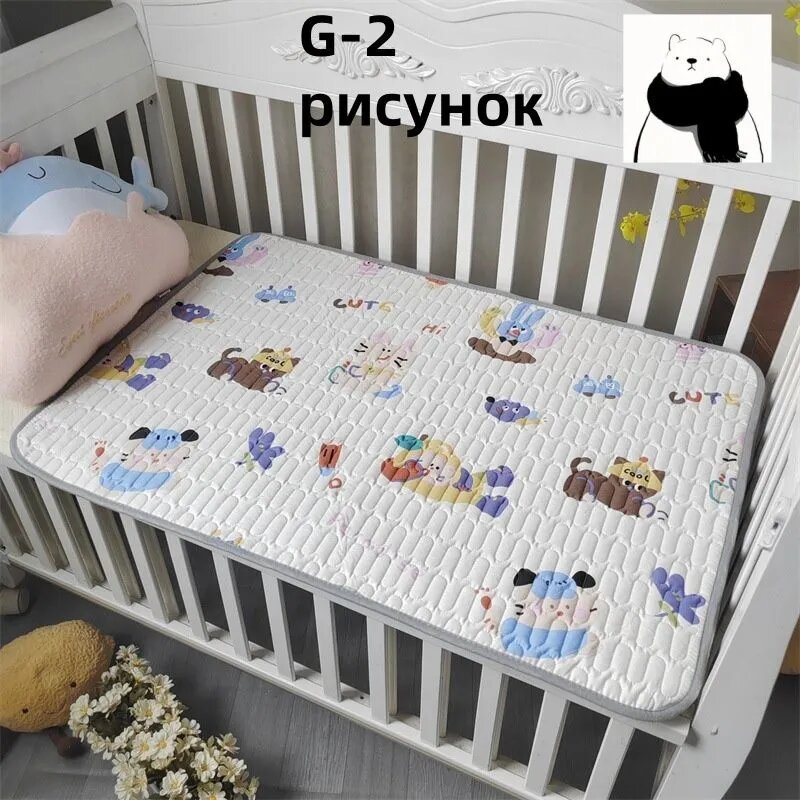Пеленка текстильная 70 х 100 см, Хлопок, для новорожденных, 1 шт