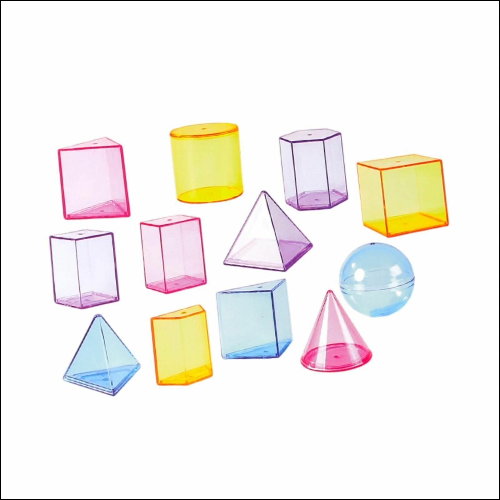 3D-фигуры Геометрические тела Pattern Blocks Solid мульти — фото 1