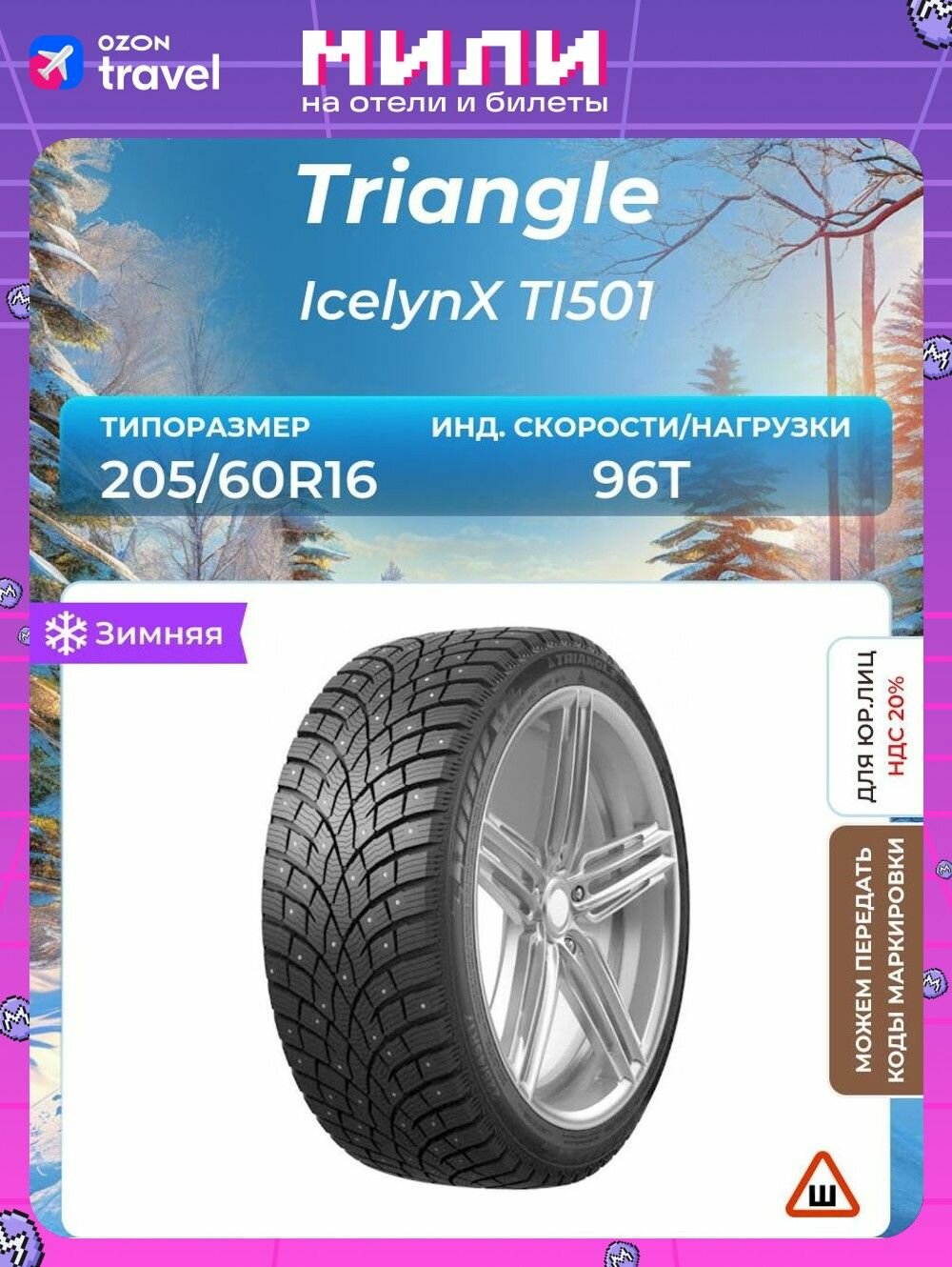 Шина Triangle IcelynX TI501