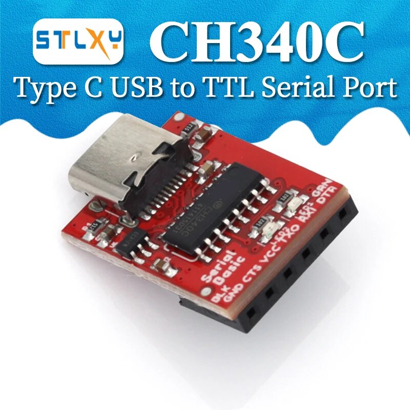 USB к последовательному порту TTL модуль CH340C Stlxy