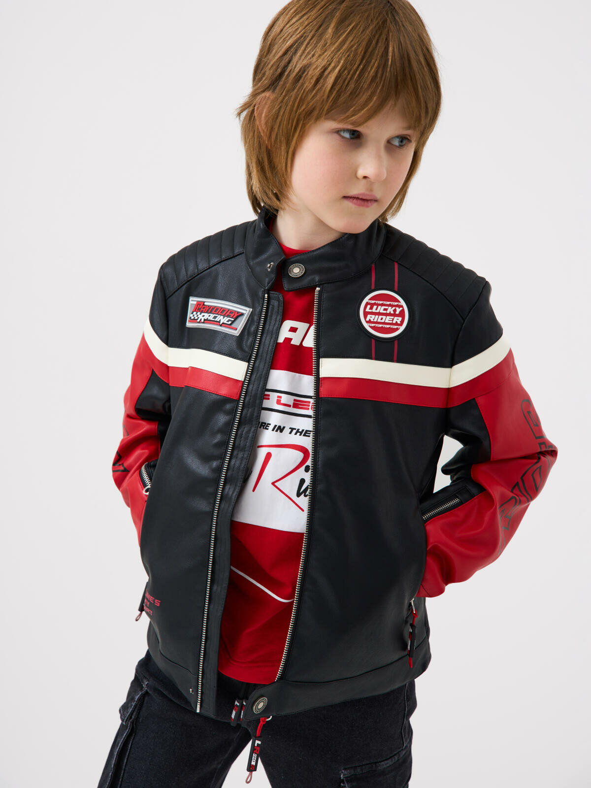 Куртка кожаная