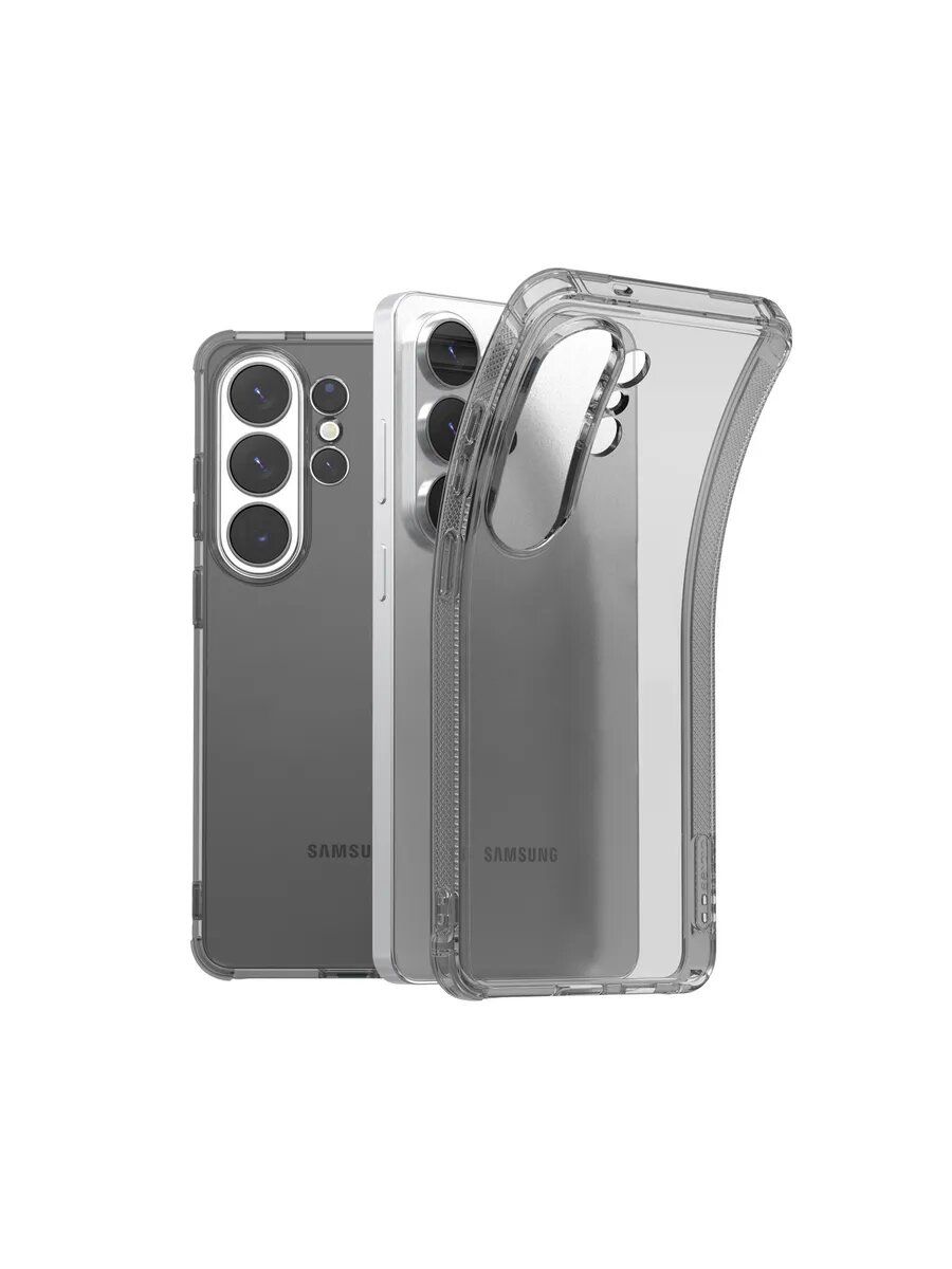 Чехол на Samsung Galaxy S26 Ultra Araree Flexield, цвет: прозрачно-черный