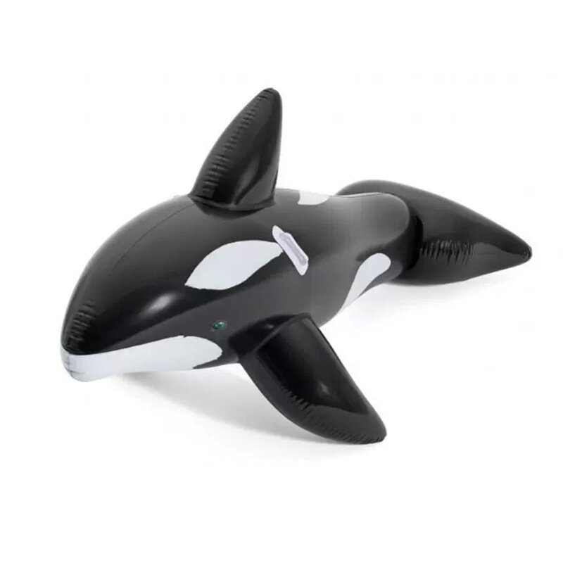 Новая надувная детская игрушка-каталка в виде кита для летнего отдыха на воде.