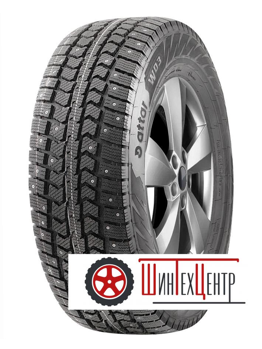 Шины Attar 225/70 R15C W03 112/110R Шипы Зимняя для автомобилей любых видов