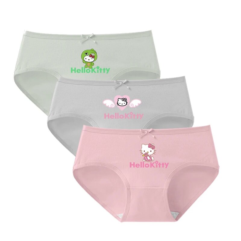 Трусики Hello Kitty, 3шт, розовый, L 47-57KG