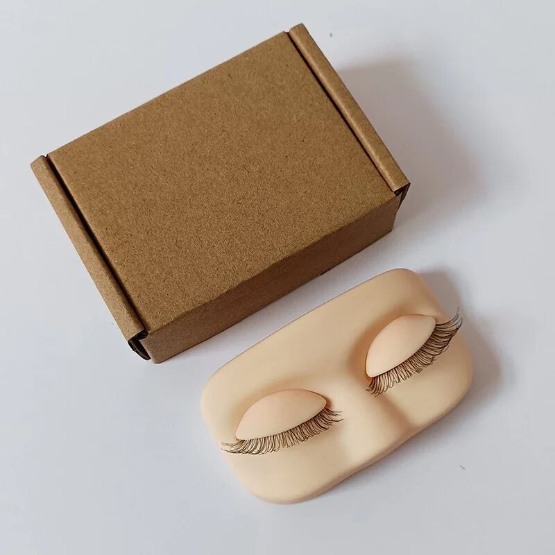 ESHYLALA Тренировочная головка для наращивания ресниц Mini Lash Nude