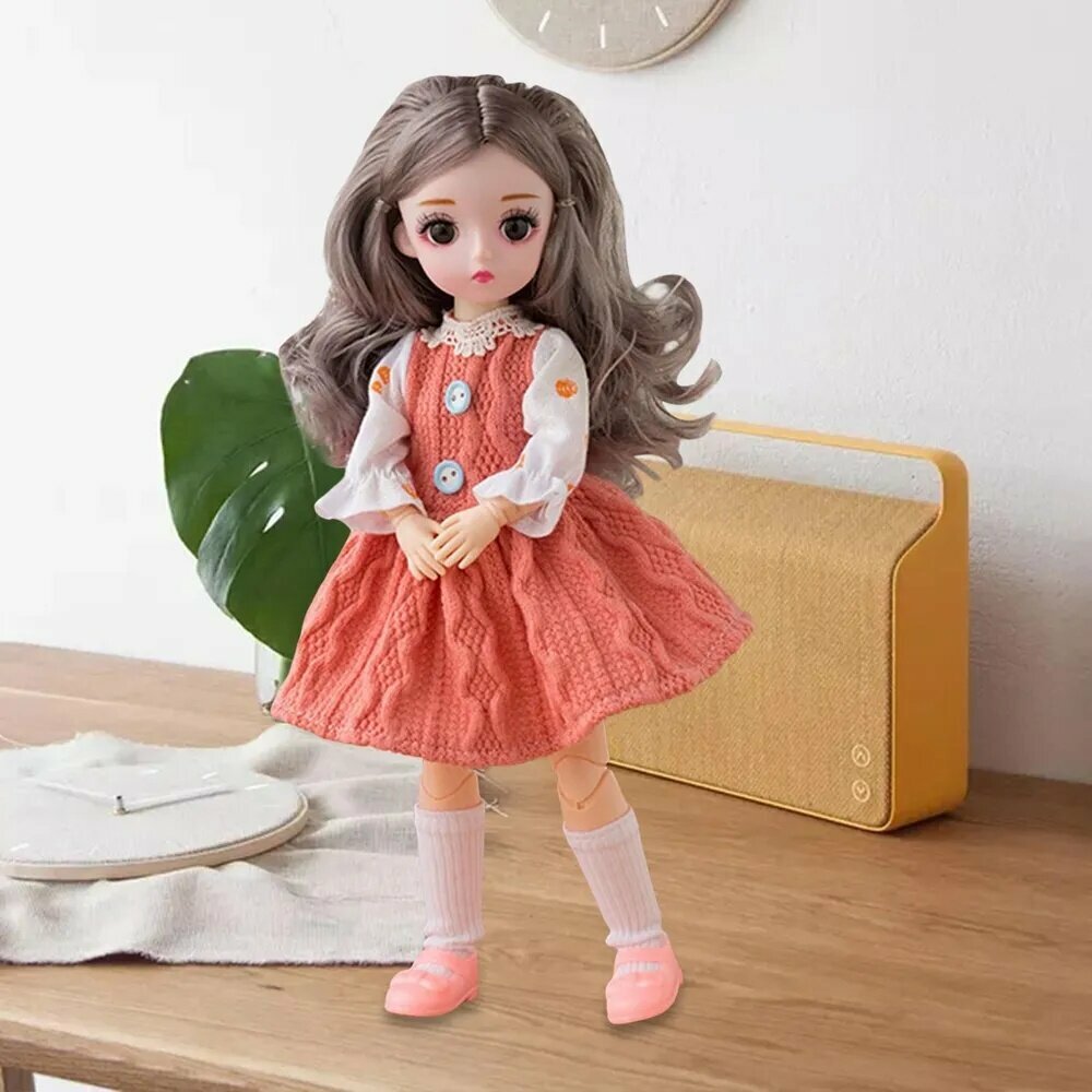 Кукла BJD 1/6, 30 см, с одеждой, обувью, макияжем, подвижные суставы, 12 точек артикуляции, для детей от 4 лет, подарочный набор