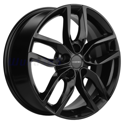 Литой колесный диск Khomen Wheels KHW1708 (Jolion) 6,5x17/5x114,3 ET37 D66,5 Black