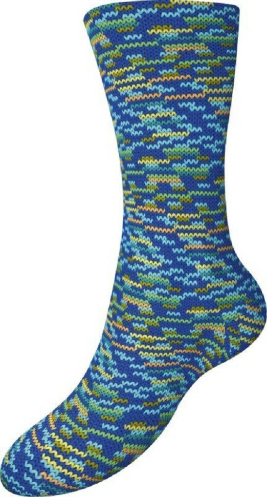 Пряжа #98940-99/840 Blue Morpho Step 6 Costa Rica 150 г 410 м Austermann