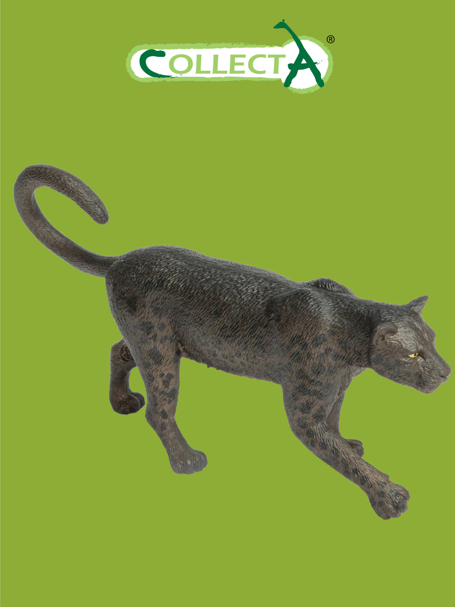 Фигурка животного Collecta "Чёрный леопард" высота 8 см, 88890b