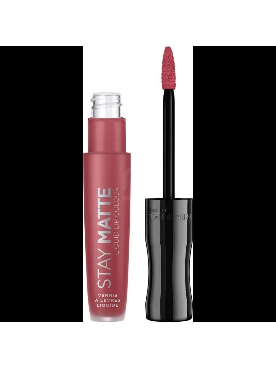 Губная помада жидкая Rimmel London Stay Matte 200 pink blink