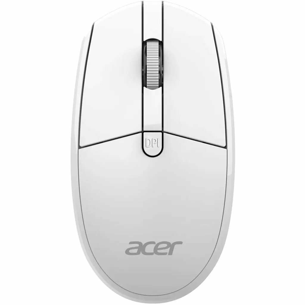 Мышь беспроводная Acer OMR408, радио, оптическая, USB, 1600dpi, белый [zl. mceee.02y]