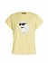 Футболка Karl Lagerfeld Ikon Choupette, размер 34, ochre yellow