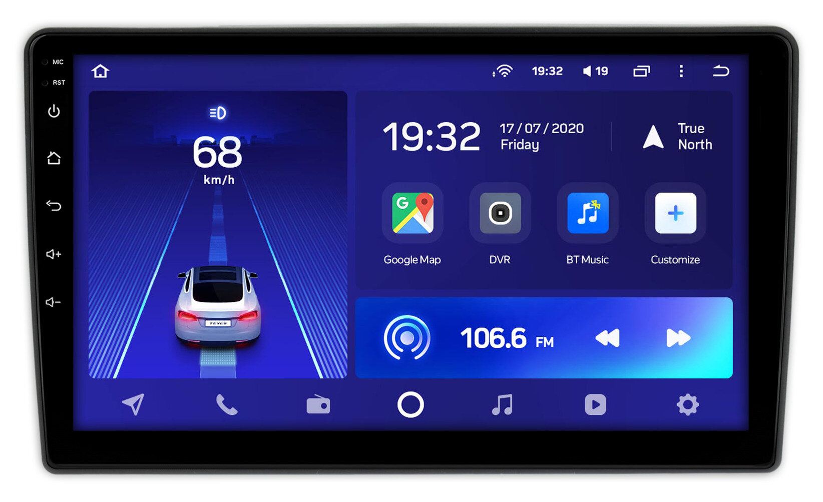 Штатная магнитола Teyes CC2L PLUS 2/32 9" RM-9-259 Hyundai i40 2011-2015 Android 8.1 (DSP, IPS, AHD)